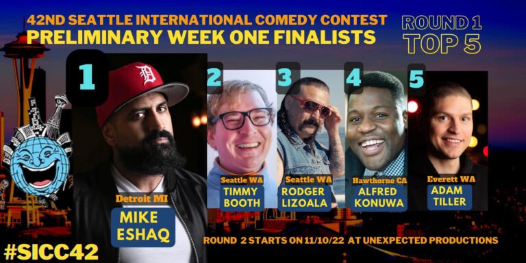 Seattle International Comedy Competition : The Annual Running of the ...